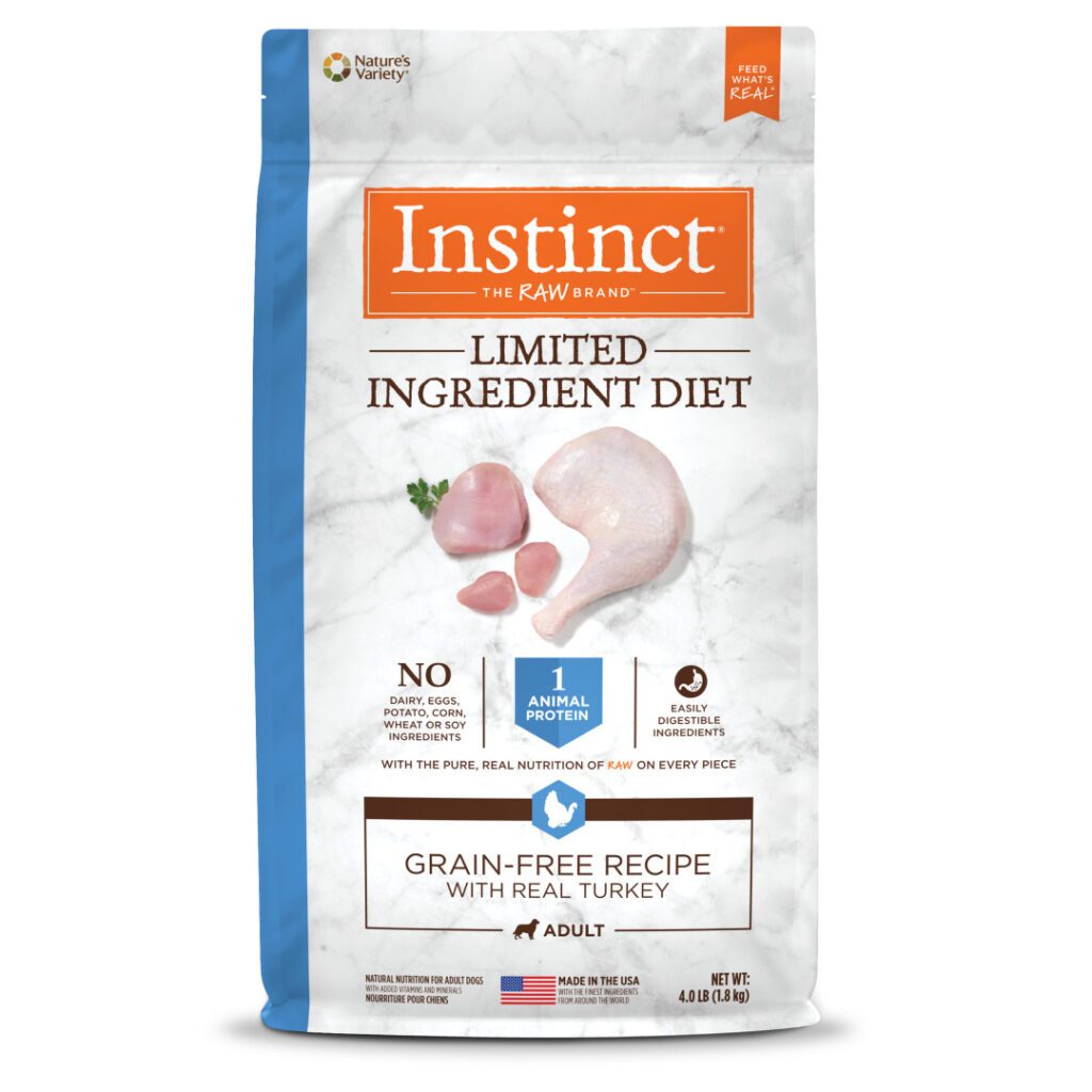 Instinct® Limited Ingredient Diet Turkey Dry Dog Food, 4 lb. Bag | Instinctpetfood