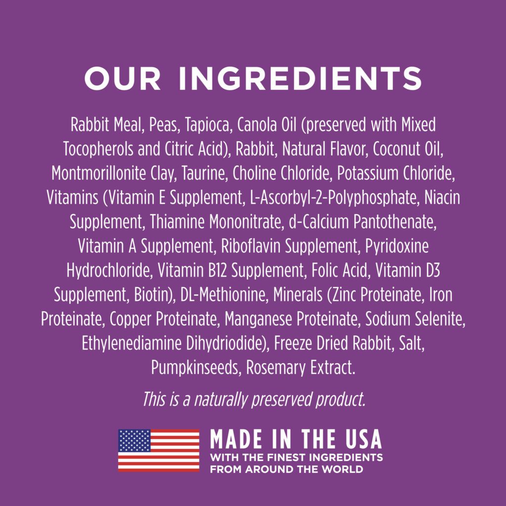 Instinct Limited Ingredient Diet Rabbit Dry Cat Food, 4.5 lb ...